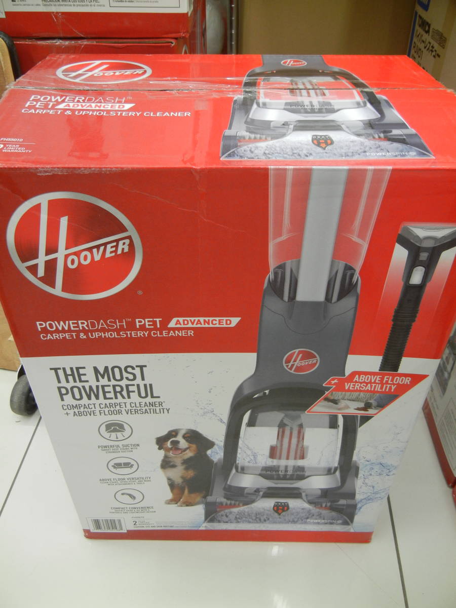 【未使用】 l【未使用品】④HOOVER カーペットクリーナー POWERDASH PET ADVANCED FH55010 の落札情報詳細 ...