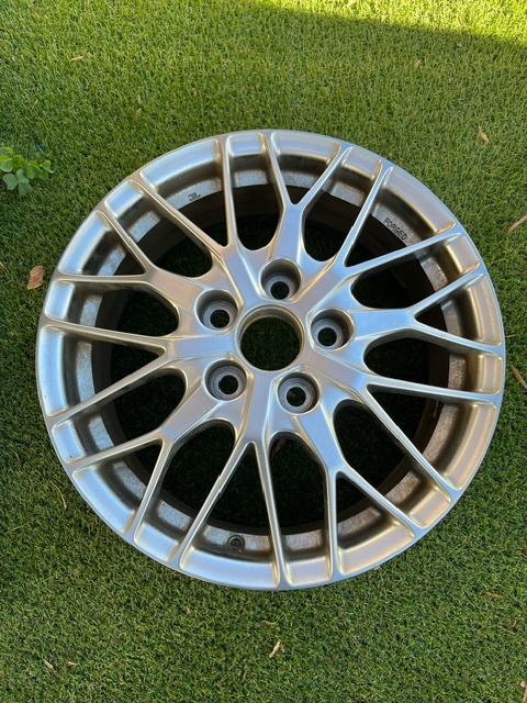 【やや傷や汚れあり】☆ アルミのみ1本 80VOXY NOAH ヴォクシーノア 純正BBSホイール ☆の落札情報詳細 - ヤフオク落札価格検索 オークフリー