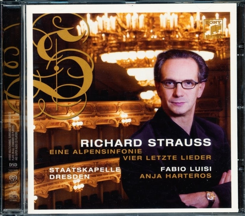 【やや傷や汚れあり】★SACD★ R.シュトラウス「アルプス交響曲」「4つの最後の歌」 ファビオ・ルイージ(指揮) シュターツカペレ ...