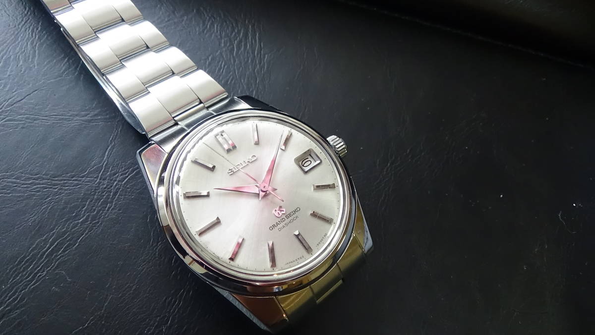 【目立った傷や汚れなし】57Grand Seiko裏スケ(57GS後期 5722-9990) グランドセイコー 手巻き5.5振動時計 金属 ...