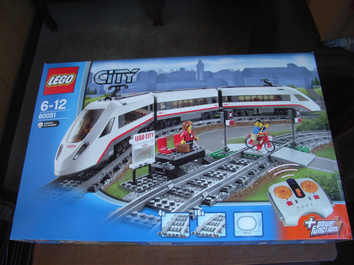【未使用】未開封・LEGO★60051シティ・ハイスピード・パッセンジャートレインの落札情報詳細 - ヤフオク落札価格検索 オークフリー