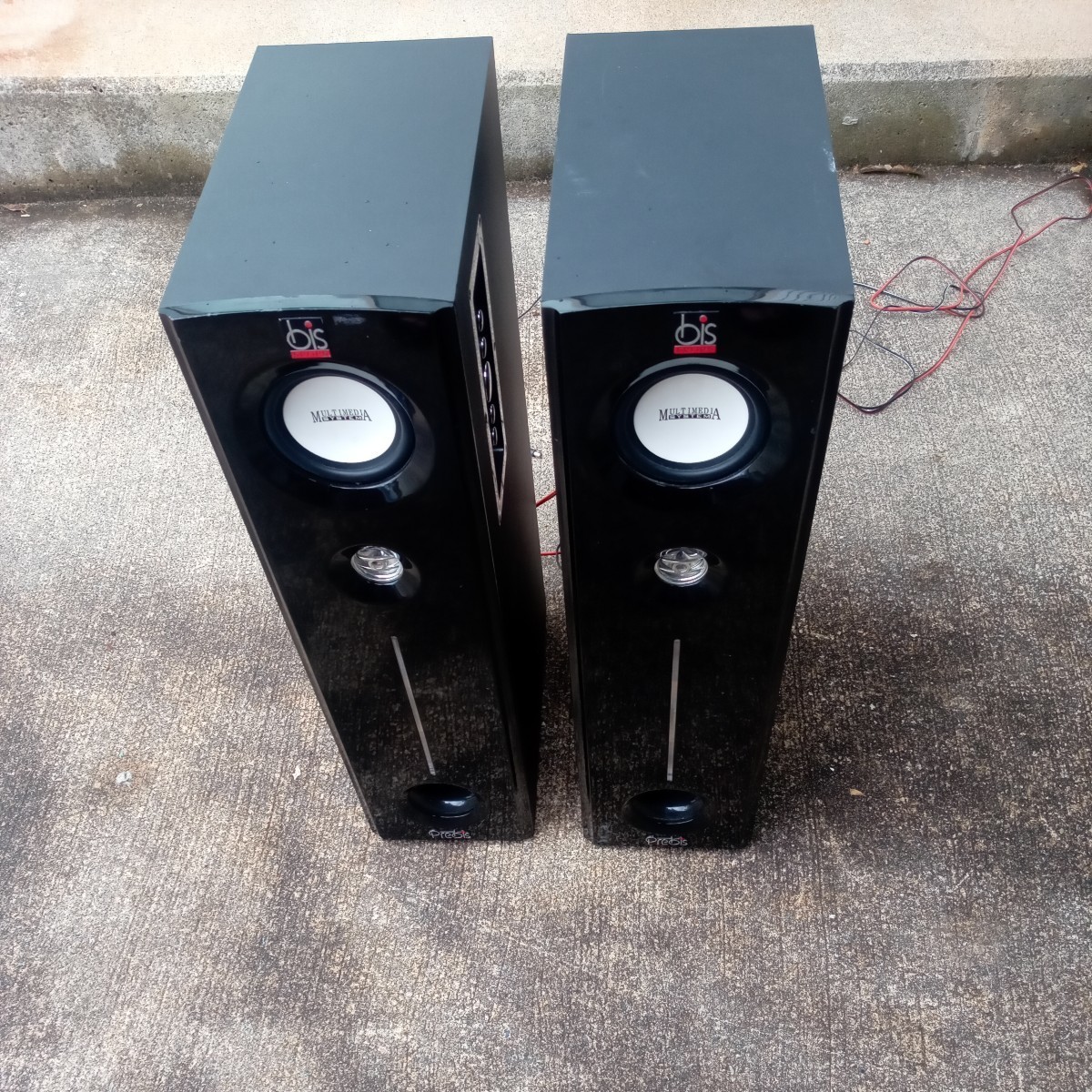 【やや傷や汚れあり】Prebis アンプ内蔵スピーカー PSP-JP2 動作確認 現状品の落札情報詳細 - ヤフオク落札価格検索 オークフリー