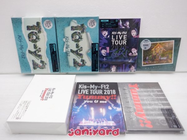 【やや傷や汚れあり】Kis-My-Ft2 CD DVD Blu-ray 7点セット Yummy!! you＆me/ LIVE TOUR 2020 To-y2 [難小]の落札情報詳細 ...