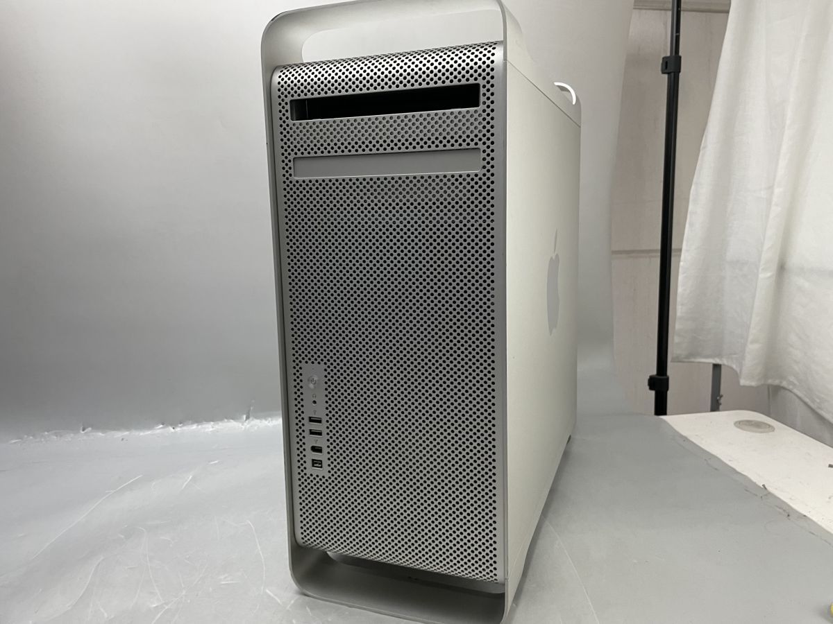 【傷や汚れあり】★1円スタート★Apple MacPro Xeon E5462 2GB 500GB★現状引き渡し★ストレージ/OS無★BIOS ...