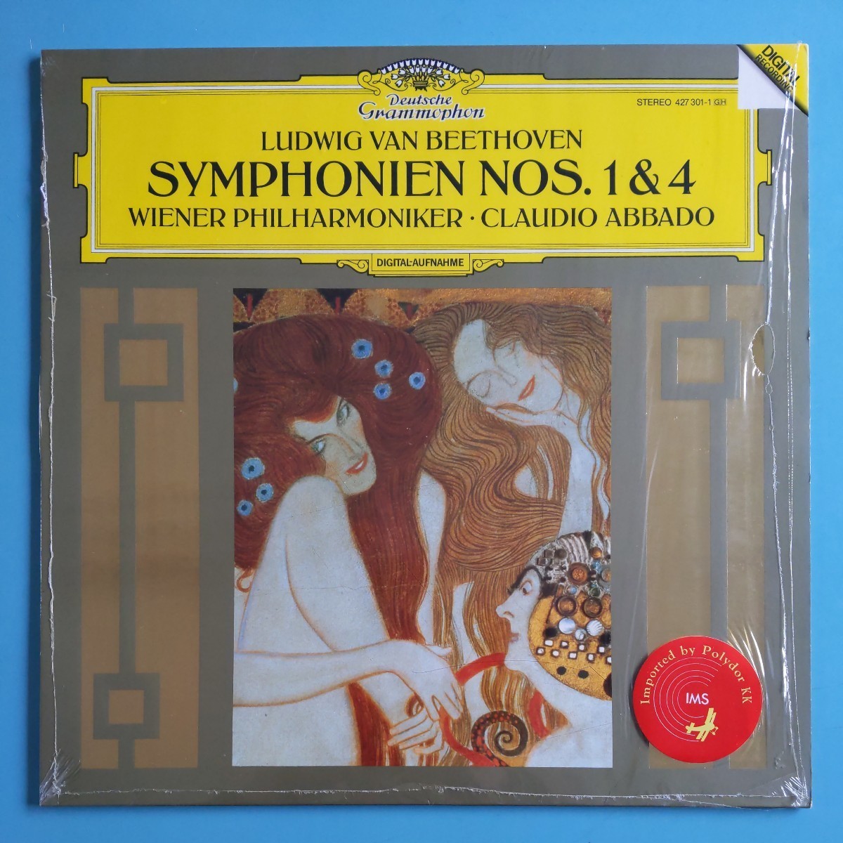 【目立った傷や汚れなし】【独盤/試聴済LP】CLAUDIO ABBADO指揮『SYMPHONIEN NOS.1＆4』WIENER ...