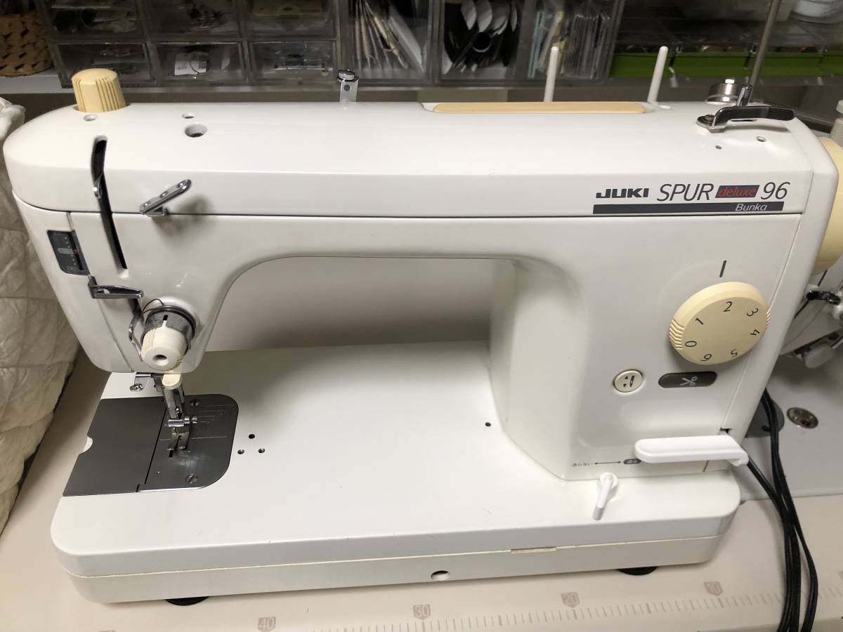【傷や汚れあり】引き取りまたは着払いのみ、JUKI SPUR deluxe96の落札情報詳細 - ヤフオク落札価格検索 オークフリー