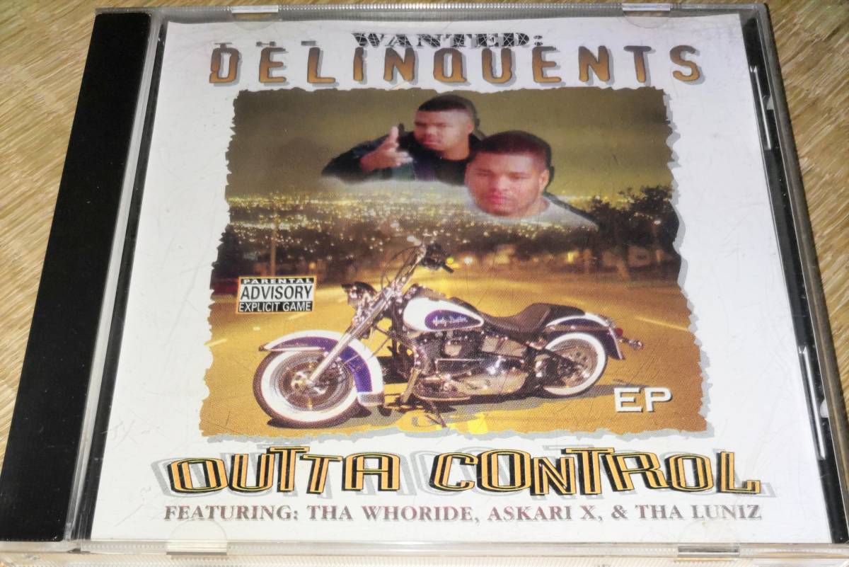 【やや傷や汚れあり】G RAP / delinquents / outta controlの落札情報詳細 - Yahoo!オークション落札価格 ...