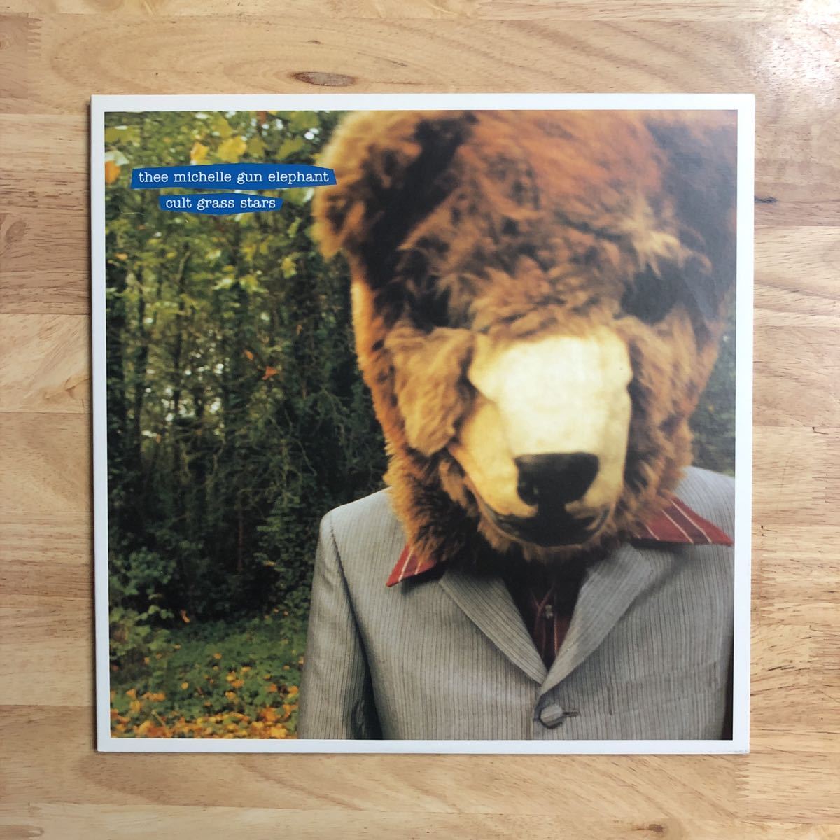 【目立った傷や汚れなし】LP 美品 THEE MICHELLE GUN ELEPHANT ミッシェル・ガン・エレファント/CULT GRASS ...
