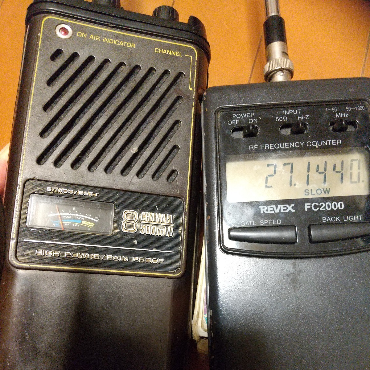 【傷や汚れあり】NATIONAL RJ-35 CBトランシーバー 500mw 8CH 動作は良好 説明や写真確認要の落札情報詳細 - ヤフオク ...