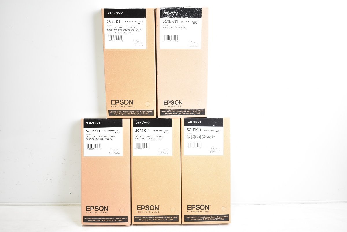【未使用】未使用 EPSON 純正 トナー SC1BK11 ブラック 5本 エプソン ITSIV91CI3J8-2-YR-J025-byebyeの落札情報詳細 - Yahoo!オークション落札 ...