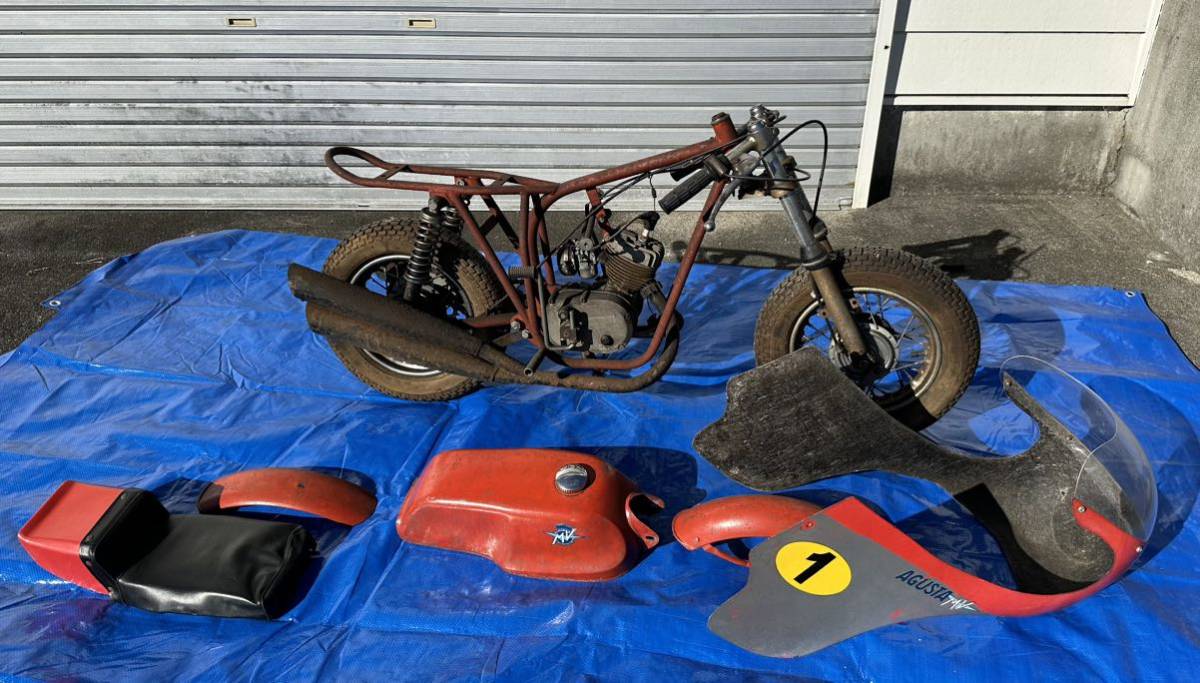 【全体的に状態が悪い】MV Agusta mini bike MVアグスタ 50 パーツ取り 引き取り限定 の落札情報詳細 - Yahoo!オークション落札価格検索 オークフリー