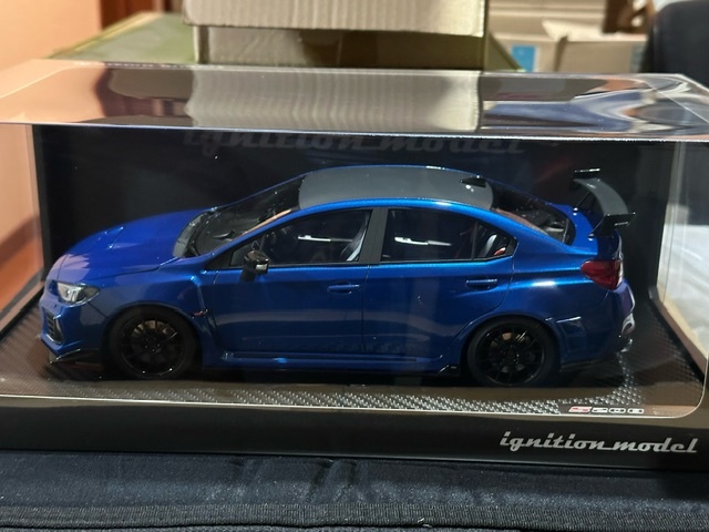 【未使用】1/18 スバル WRX S208 (CBA-VAB） WR ブルーパールl IG1663の落札情報詳細 - ヤフオク落札価格検索 オークフリー