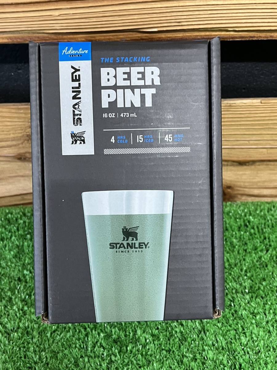【やや傷や汚れあり】STANLEY/スタンレー THE STACKING BEER PINT スタッキング真空パイント 16OZ 473ml ...