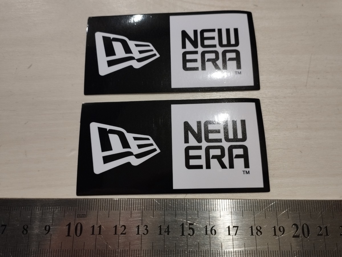 【未使用】ニューエラ ステッカー 2枚セット NEW ERA スケートボード スノーボード バイクステッカー 車ステッカー ニューエラ ...