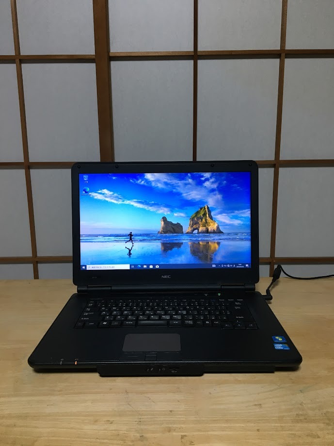 【傷や汚れあり】送料無料 NEC VersaPro PC-VK24LXZCB intel i3 M 370 4GB 500GB 15.6インチ ...