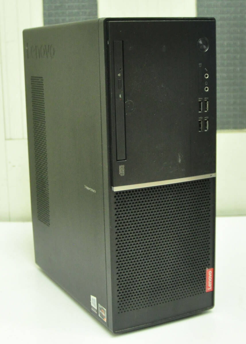 【やや傷や汚れあり】Lenovo V55t Mini-Tower AMD Ryzen5 3400G 3.7GHz / NVMe SSD ...