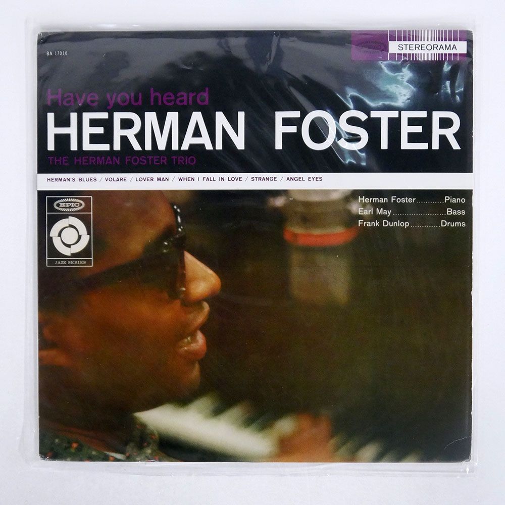 【やや傷や汚れあり】米 HERMAN FOSTER TRIO/HAVE YOU HEARD HERMAN FOSTER/EPIC ...