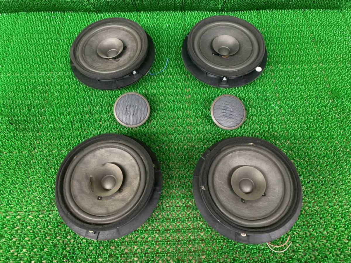 【やや傷や汚れあり】6点 スズキ ワゴンR MH系 MH21S MH22S MH23S純正 ツィーター スピーカー 左右 前後 MJ21S ラパン HE21S HE22S パレット MK21S ...