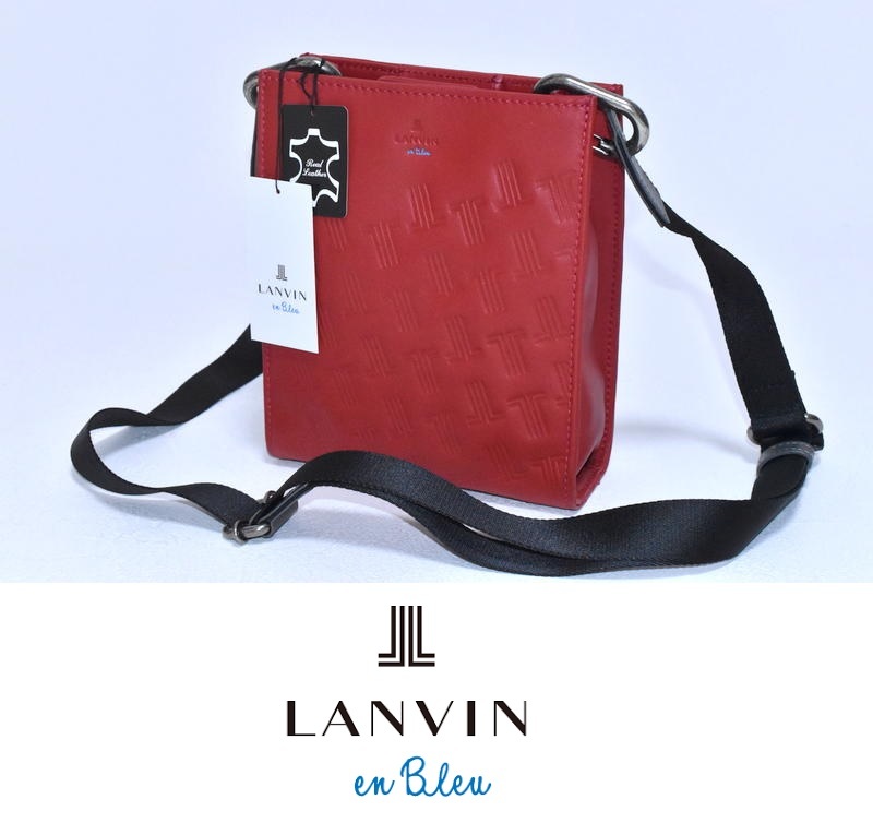 【未使用】【定価16500円】新品 LANVIN en Bleu ランバンオンブルー ティルト レザーショルダーバッグ 524101 IKETEI イケテイの落札情報詳細 - Yahoo ...
