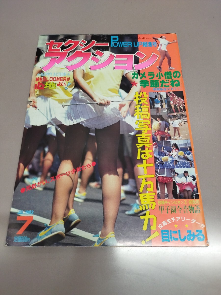 【やや傷や汚れあり】y セクシーアクション 1983年 7月号 昭和58年 サン出版 現状品の落札情報詳細 ヤフオク落札価格検索 オークフリー 