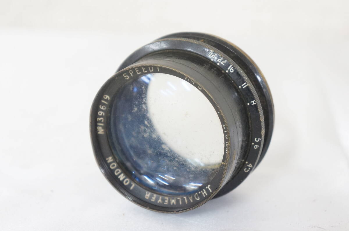 【傷や汚れあり】⑳ J.H.DALLMEYER LONDON SPEEDY F4.5 210mm レンズ 0603146011の落札情報詳細 ...