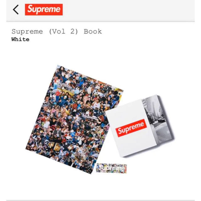 【未使用】Supreme シュプリーム Supreme (Vol 2) Book 2019FW シュプリーム ヴォリューム 2 ブック ...