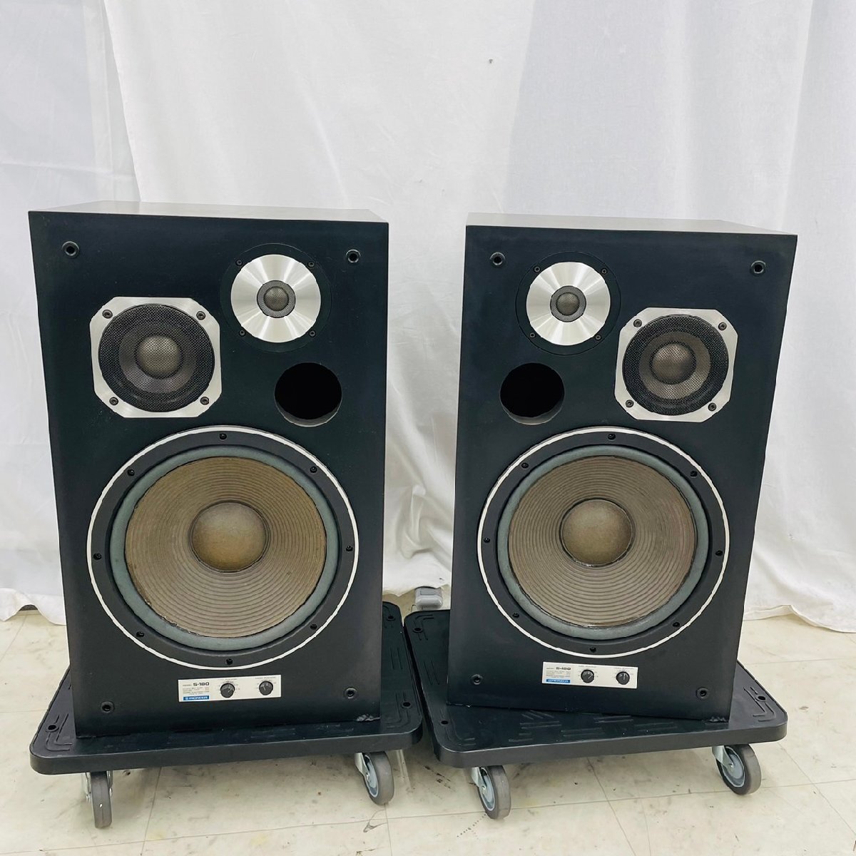 【傷や汚れあり】P1427☆【中古】【2個口】Pioneer パイオニア S-180 スピーカーペアの落札情報詳細 - ヤフオク落札価格検索 ...