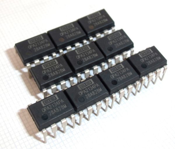【未使用】[10個] TI BB OPA2134PA ★高音質モニタライク オペアンプの落札情報詳細 - ヤフオク落札価格検索 オークフリー