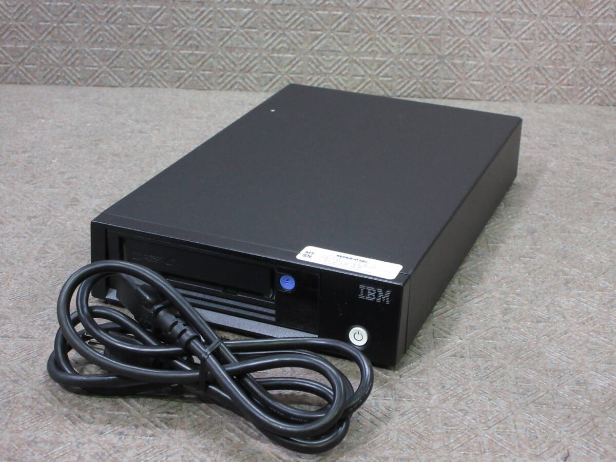 【傷や汚れあり】IBM / LTO6 テープドライブ TS2260 (3580-H6S) / LTO Ultrium 6 / No.T821の ...