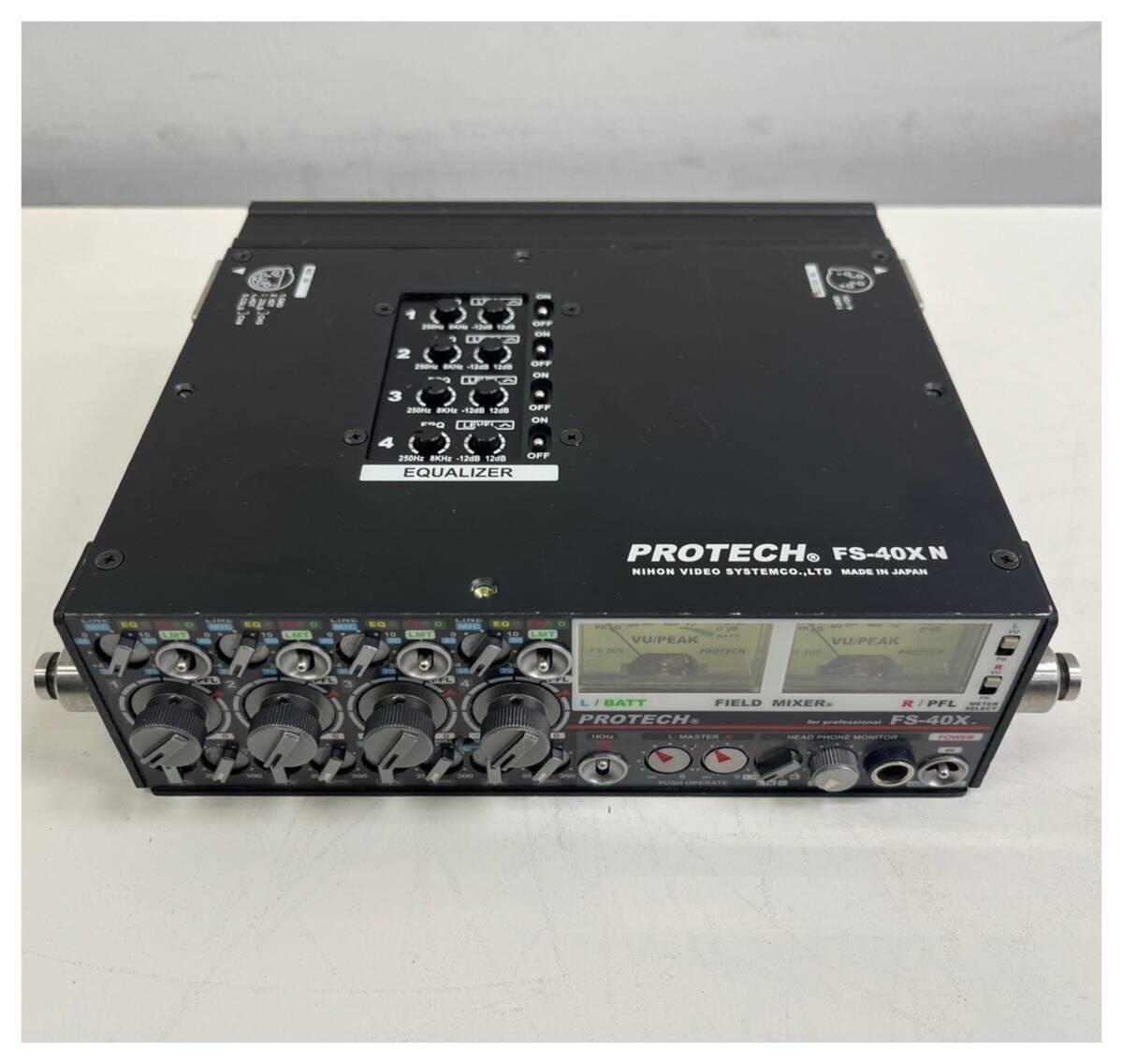 【中古】10452 中古現状品 PROTECH FS-405 プロテック フィールドミキサー 4ch プロ用 通電確認のみの落札情報詳細 - Yahoo!オークション落札価格検索 オークフリー