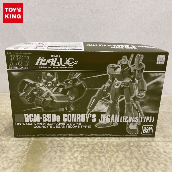 【目立った傷や汚れなし】1円〜 HGUC 1/144 機動戦士ガンダムUC ジェガン エコーズ仕様 コンロイ機の落札情報詳細 - ヤフオク落札価格検索 オークフリー