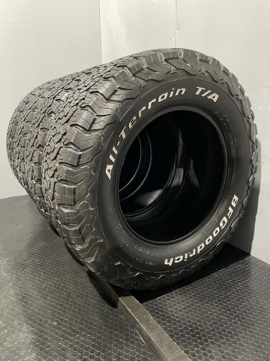 【やや傷や汚れあり】BF Goodrich All-Terrain T/A KO2 LT265/70R17 121/118S 10PR 17インチ 夏タイヤ オフロード 4本 ホワイトレター ...
