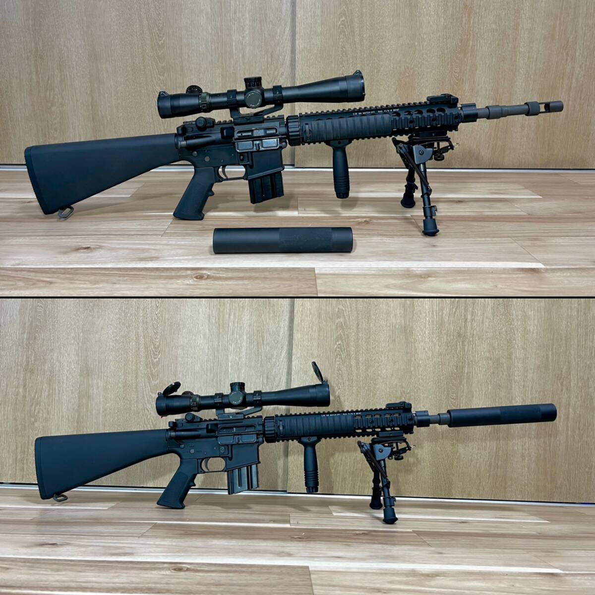【未使用に近い】希少 美品 GHK MK12 Mod1 SPR GBB KAC マークスマン M4 M16 MK18 MTR16 M14 ...