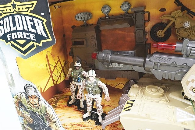 【やや傷や汚れあり】Chap Mei ソルジャーフォース 装甲戦車 プレイセット 全長：約49cm 545122の落札情報詳細 - Yahoo!オークション落札価格検索 オークフリー