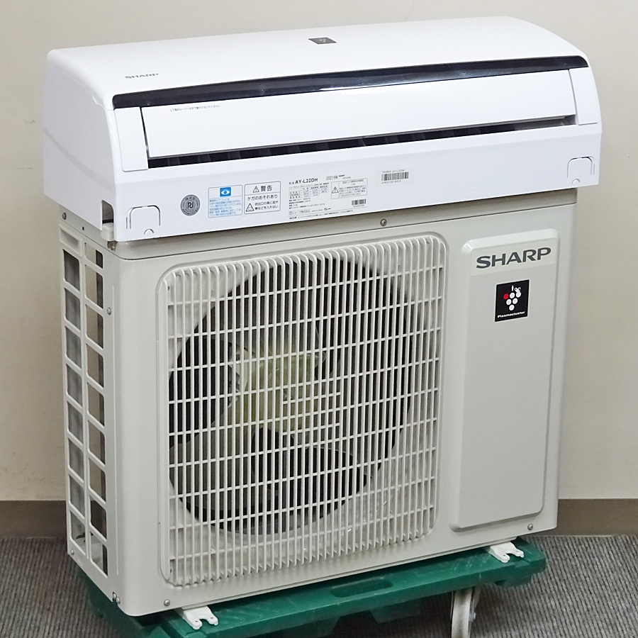 【傷や汚れあり】SHARP【AY-L22DH】シャープ プラズマクラスター7000搭載 ルームエアコン おもに6畳用 2021年製 中古品の落札情報詳細 - Yahoo!オークション落札価格 ...