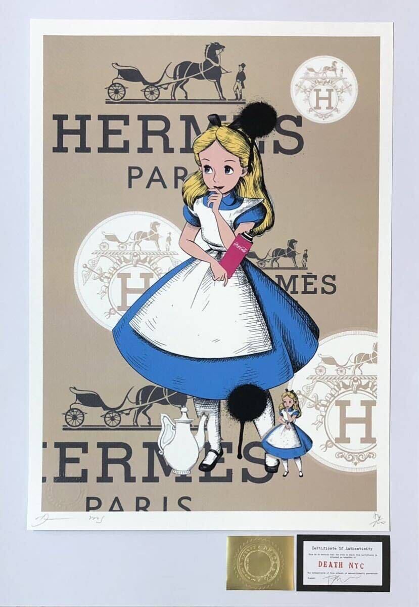 【未使用】DEATH NYC アートポスター 世界限定100枚 不思議の国のアリス ディズマランド ポップアート ディズニー エルメス バンクシー 現代アートの落札情報詳細 - Yahoo ...