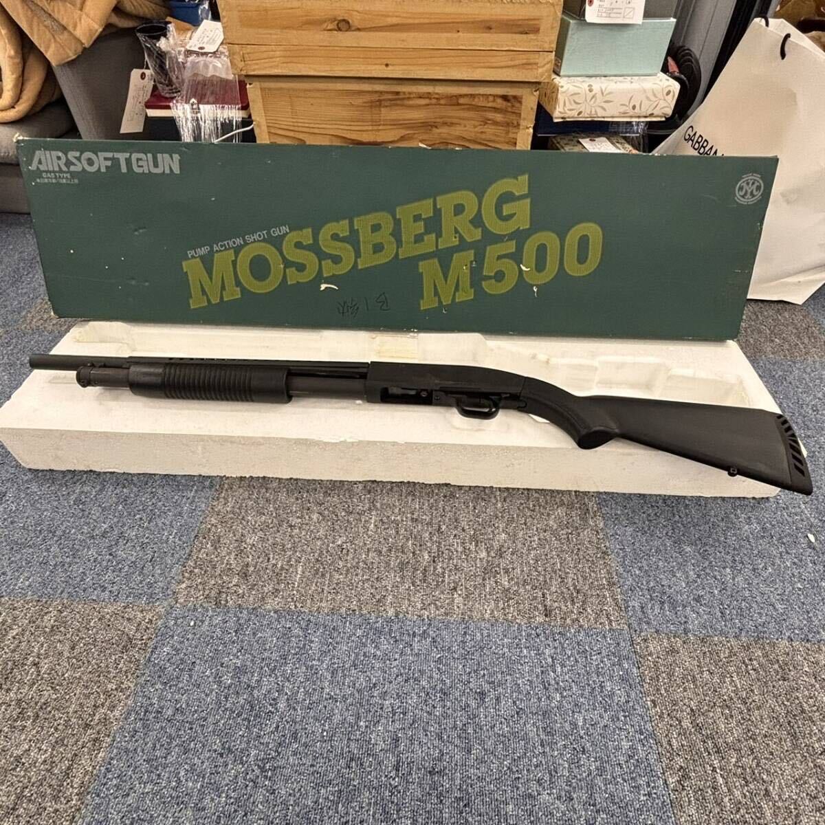 【傷や汚れあり】1000円スタート【中古品】MARUSHIN マルシン AIR SOFTGUN MOSSBERG M500 PUMP ...