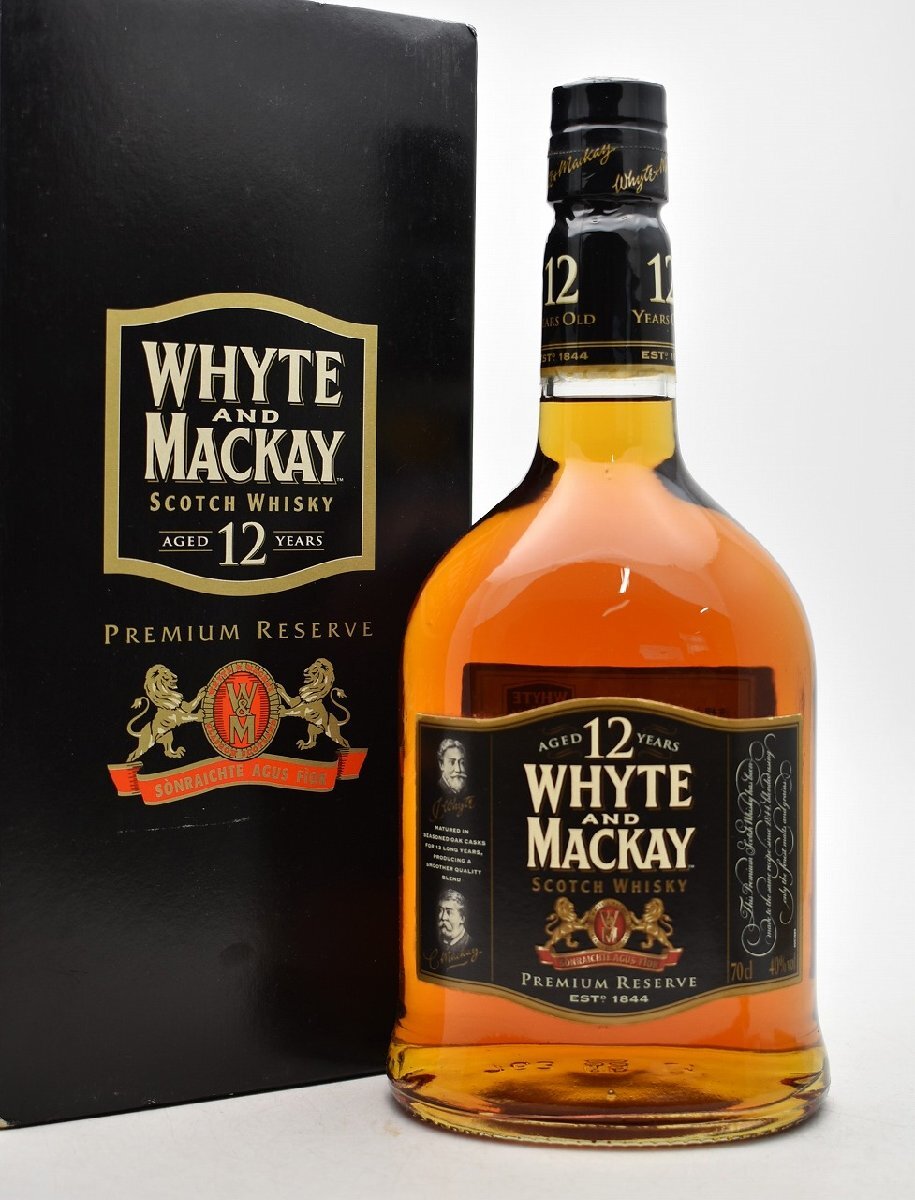 【未使用】竜酒2698 未開栓 WHYTE＆MACKAY ホワイト＆マッカイ 12年 プレミアム リザーブ 700ml 40度 ウイスキーの落札情報詳細 - Yahoo!オークション落札価格 ...