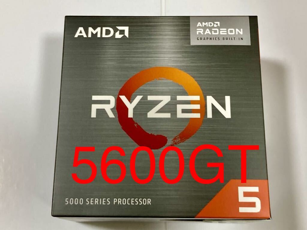 【未使用】【新品未開封 送料無料 即日対応 保証付】 AMD Ryzen 5 5600GT BOX CPUクーラー付 6コア 12スレッド 内容グラフィック搭載 5600Gの落札情報詳細 ...