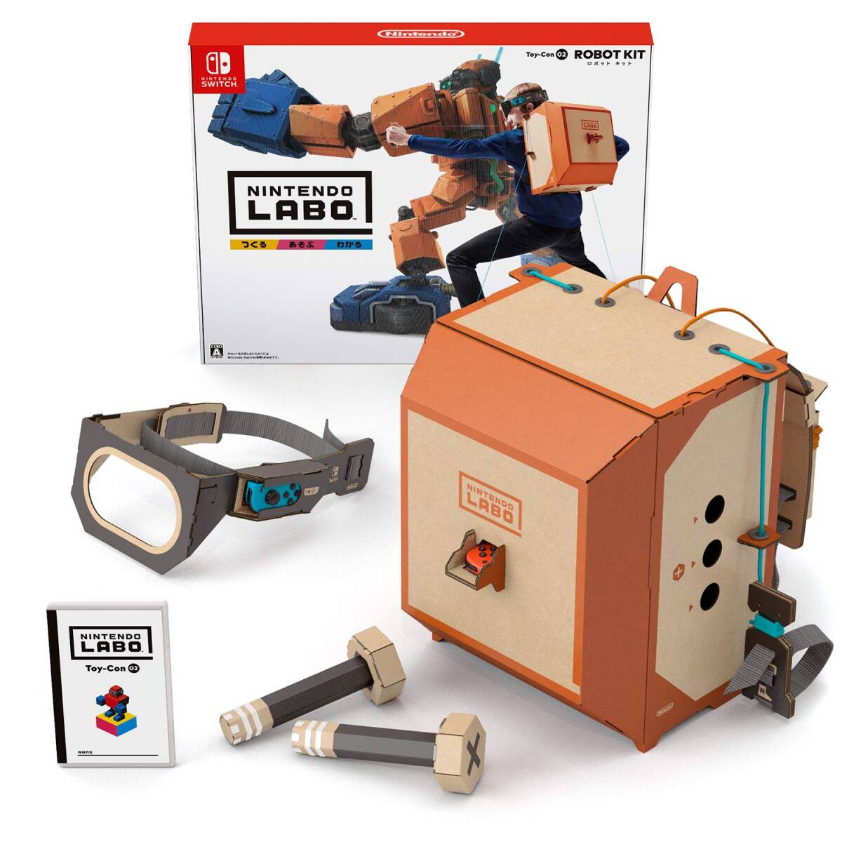 【目立った傷や汚れなし】Nintendo 任天堂 Nintendo swich labo robot kit/未組立の落札情報詳細 ...