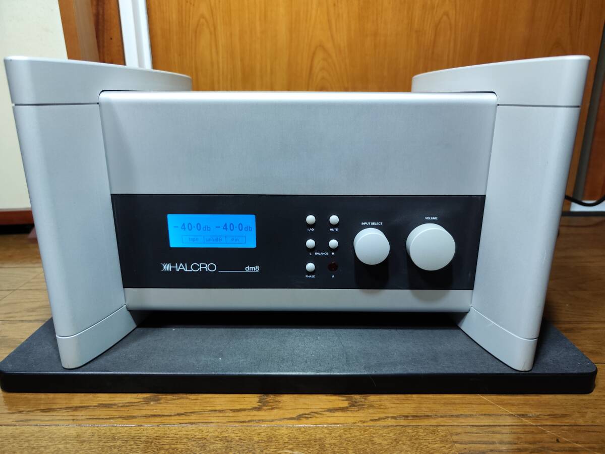 【目立った傷や汚れなし】ハルクロ HALCRO DM8 正規品 定価3,190,000円 世界中のオーディオファンを震撼させたウルトラローノイズ 究極のプリアンプ！の落札情報詳細 ...