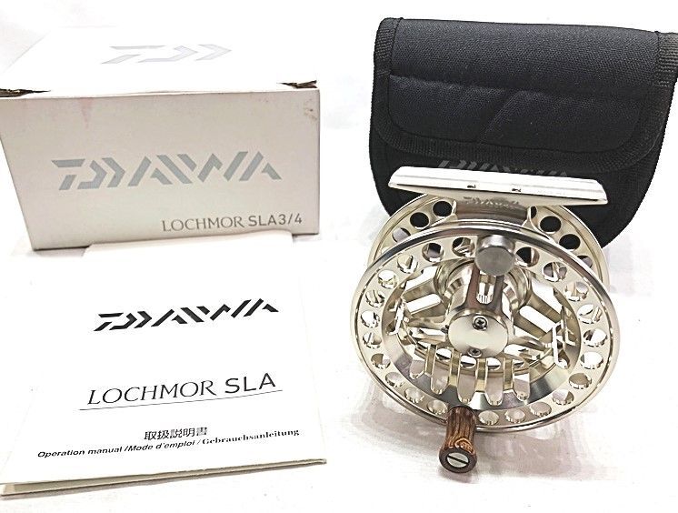 ★中古★DAIWA（ダイワ）LOCHMOR ロッホモア SLA 3/4 フライリール 収納袋付★の落札情報詳細 - ヤフオク落札価格検索 オークフリー