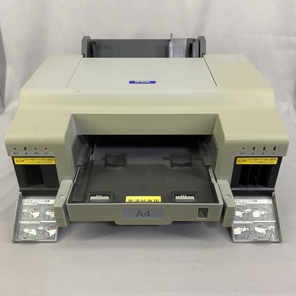 【傷や汚れあり】通電確認済 EMシステムズ EPSON ECO-P1000 GP-710 薬局向薬袋プリンタ A4 インクジェットプリンター ...