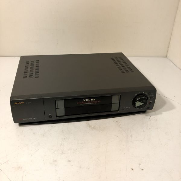 【全体的に状態が悪い】SHARP シャープ ビデオカセットレコーダー VC-BF70 95年製 通電確認済み AAR0315大4152/0530の落札情報詳細 - Yahoo!オークション落札 ...