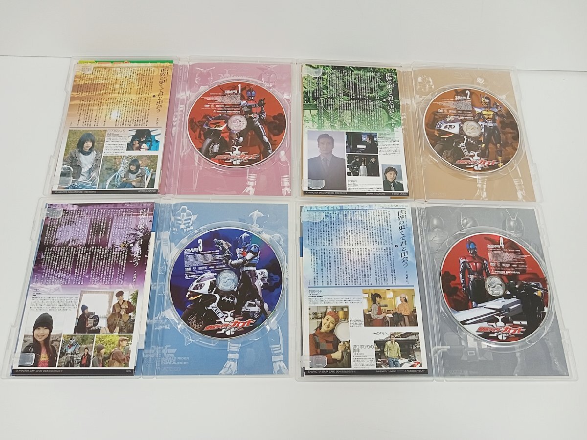 【やや傷や汚れあり】[B2C-66-002-1] 仮面ライダーカブト DVD vol.1～12 セット まとめ売り 特撮 再生未確認 キズ有 ...