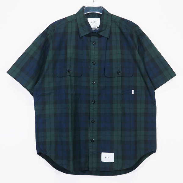 【目立った傷や汚れなし】WTAPS ダブルタップス 22SS WCPO/SS/COTTON.BROADCLOTH.TEXTILE ダブル ...