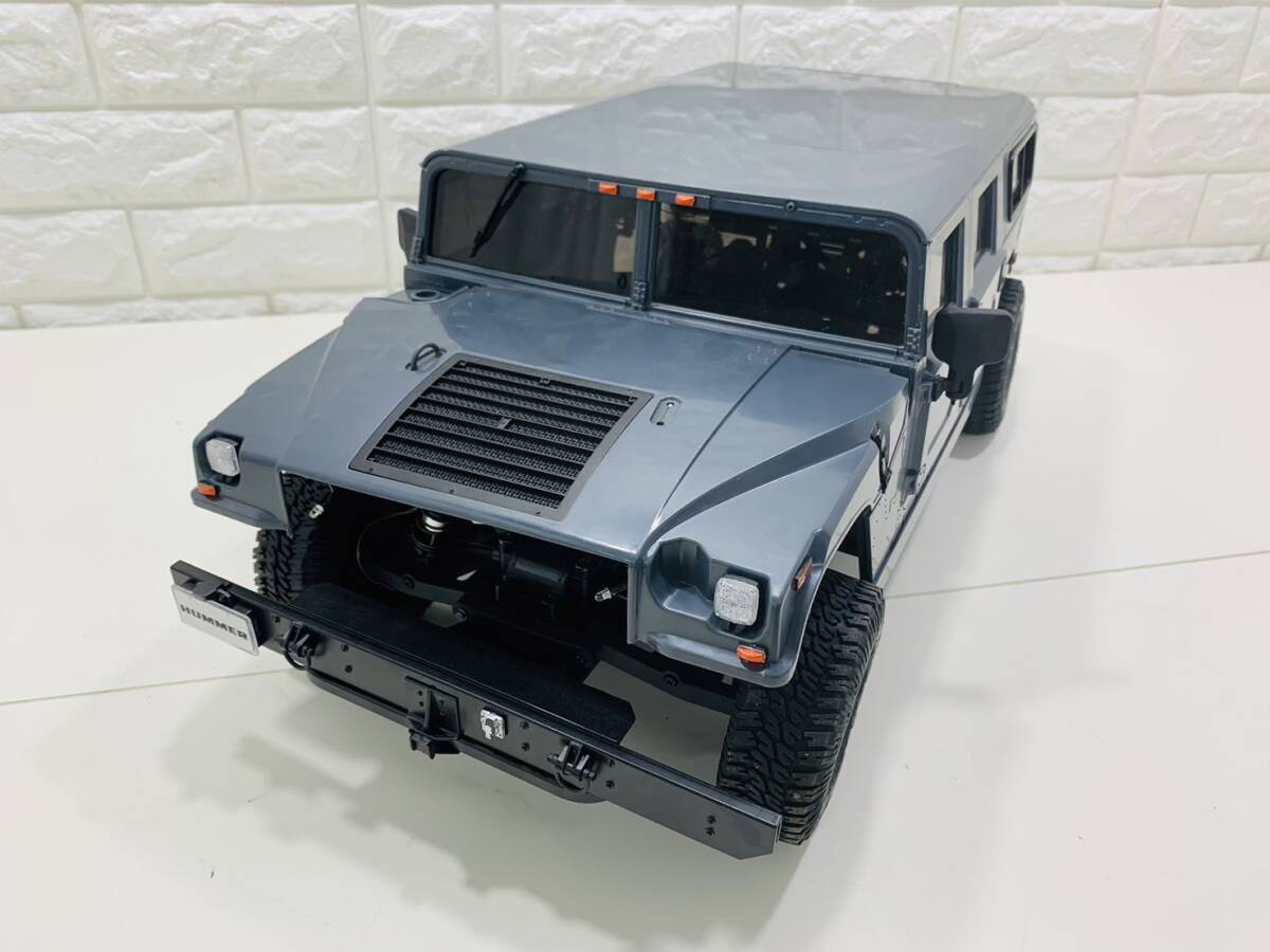 【傷や汚れあり】243★1円～★ホビー ラジコン エンジン 京商 KYOSHO ハマー HUMMER GX-21 本体 ボディ まとめてセット ...