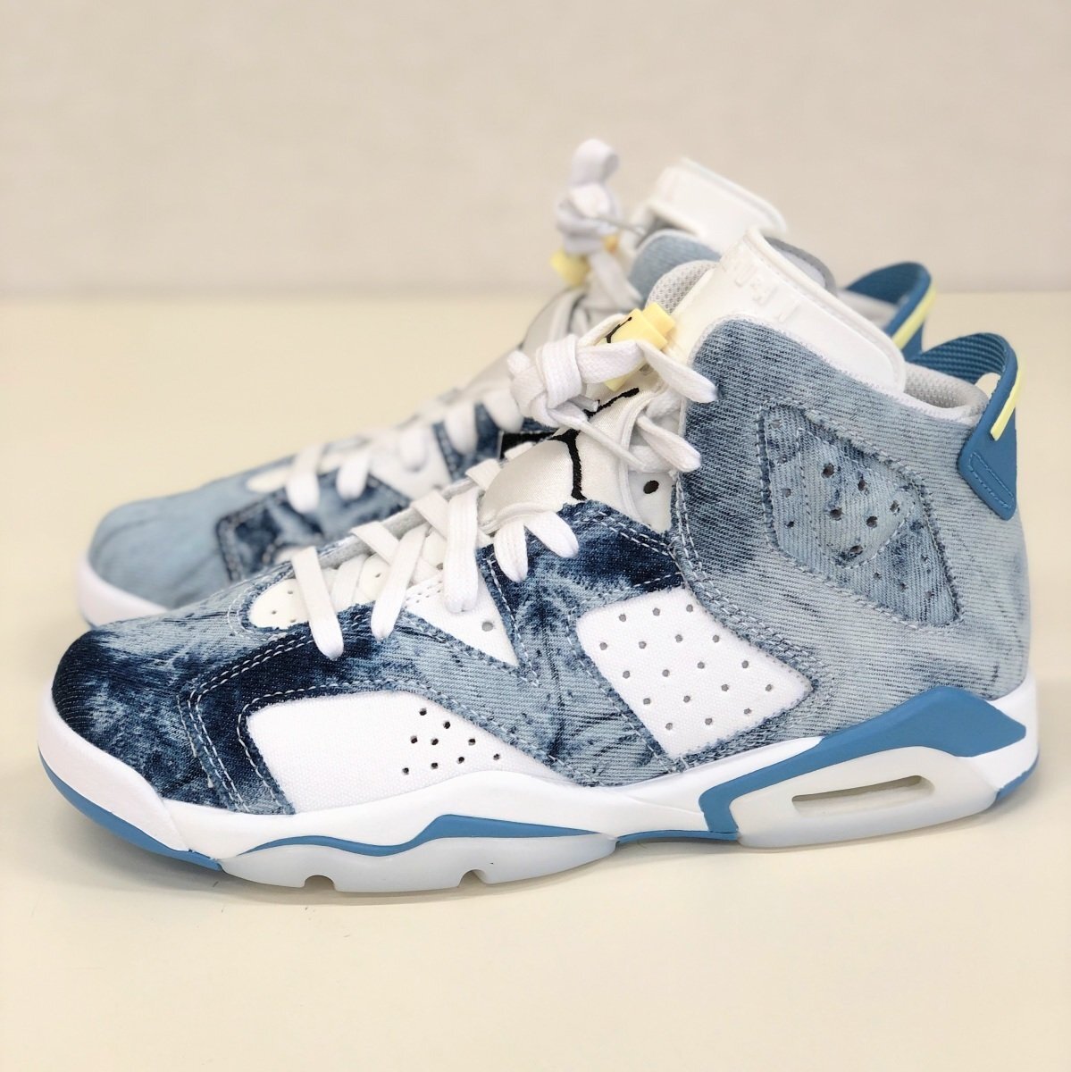 【未使用】★新品未使用★送料無料 NIKE/ナイキ ジュニア エアジョーダン6 Washed Denim ウォッシュド デニム DM9045 ...