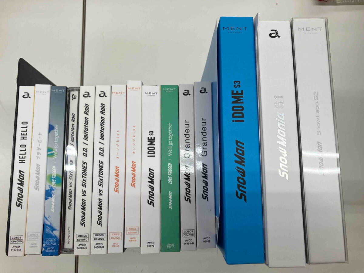 【やや傷や汚れあり】SnowMan CD+Blu-ray.DVD 15点セットの落札情報詳細 - ヤフオク落札価格検索 オークフリー