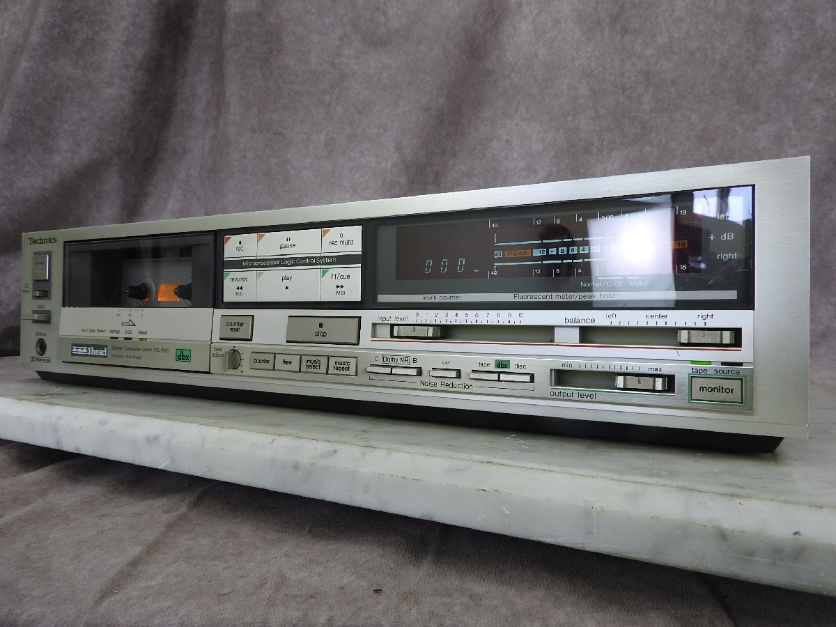 【傷や汚れあり】☆ Technics テクニクス RS-B90 カセットデッキ ☆ジャンク☆の落札情報詳細 - Yahoo!オークション落札価格検索 オークフリー